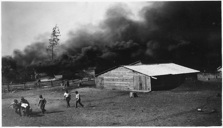 Barn burning store